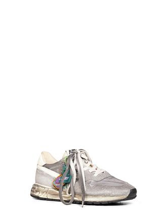 Autry Mens Sneakers Reelwind Super Vintage Suede-Nylon Multicolour Trainers