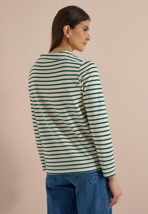 Cecil Langarmshirt im Streifendesign
