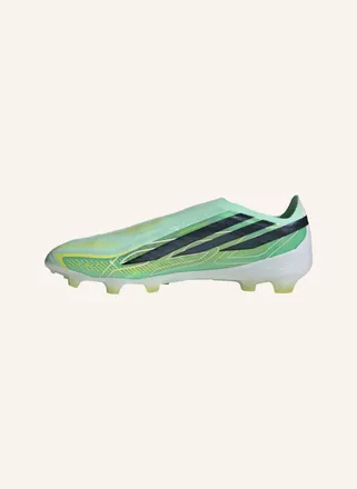 adidas f50 Hyperfast Pro Fussballschuh, Feste B&ouml;den, Ohne Schn&uuml;rsenkel gruen