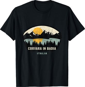 Whyitsme Design Corvara in Badia Italien Design Urlaub Souvenir T-Shirt