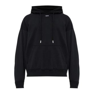 Off-white Homme, Sweatshirts et sweats &agrave; capuche, Noir, Taille: M Le sweat &agrave; capuche
