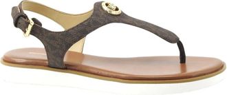 Michael Kors Femme, Chaussures, Brun, Taille: 37 EU Val Thong Sandal