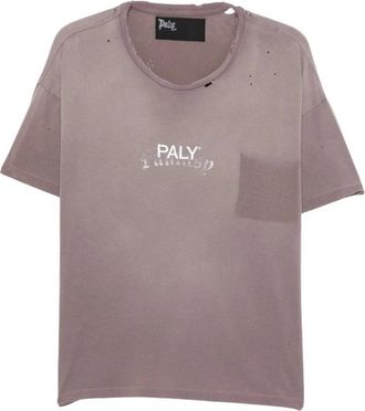 Paly Hollywood Homme, Tops, Brun, Taille: L T-shirt Paly Hollywood