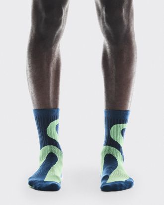 On Liquid Logo Sock High 2P