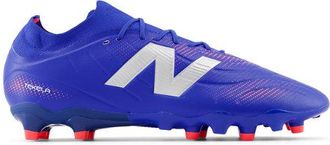 New Balance Unisex TEKELA TEAM LOW LACED FG V5 in Blau/Rot/Grau, Größe 40.5