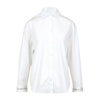 Msgm Oversize Shirt - - Blouses & Shirts - Damen - Wei&szlig; - XS