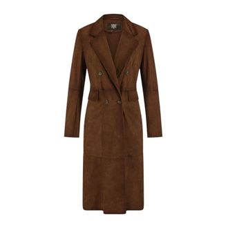 Riani Ledermantel - - Coats - Damen - Braun - L