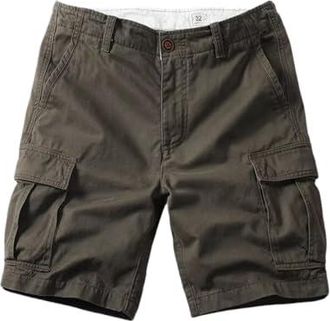 Generic Short Cargo Coton Casual L&acirc;che avec Poche Pantalon Court Short Homme Casual L&acirc;che Sport Jogging Slim Fit Militaire Short de Sport Cargo Montagne Baggy