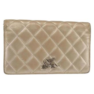 Chanel Portefeuille en cuir Pre-owned - Femme - Pre-owned - Jaune - Taille: ONE Size