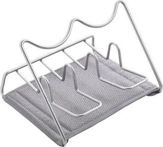 Metaltex Abtropfhalter Dry-Mug 2 f&uuml;r Flaschen und Tassen, Silber