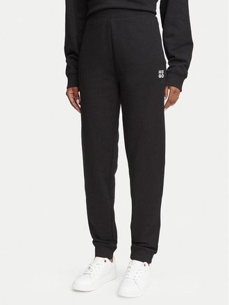 HUGO BOSS Jogginghose Nelfinia 50576343 Schwarz Regular Fit