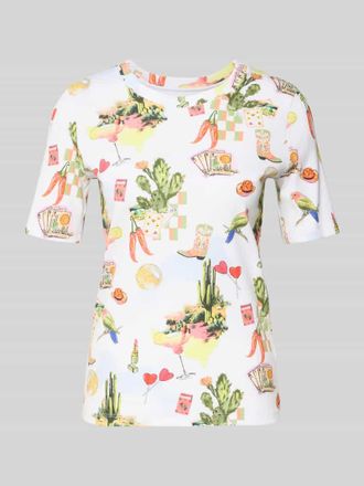 Marc Cain T-Shirt im Allover-Look