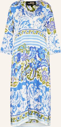 Yippie Hippie Yippie Hippie Satinkleid Mit 3/4-Arm blau