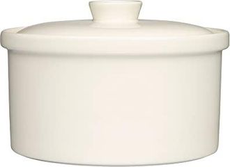 iittala Teema Topf mit Deckel, 2,3 L - Wei&szlig;, Vitroporzellan, Backofen-, Gefrier-, Sp&uuml;lmaschinen- & Mikrowellengeeignet