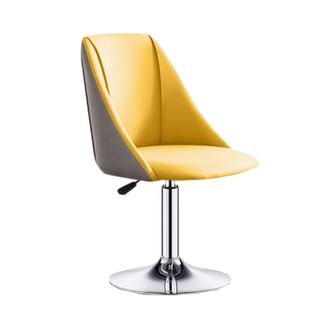 Generic Armloser B&uuml;rostuhl for Zuhause, H&ouml;henverstellbarer Computerstuhl Mit Lendenwirbelst&uuml;tze Mit Niedriger R&uuml;ckenlehne, Kann 100 Kg Tragen(Color2)