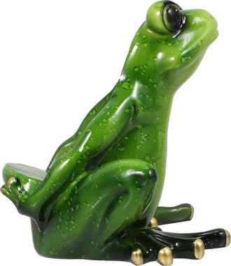 DOITOOL Kreativer Frosch Weinflaschenhalter aus Robustem Harz Dekoratives Weinregal f&uuml;r Tisch und Weinlager Eleganter Flaschenst&auml;nder f&uuml;r Zuhause Hotel und Ba