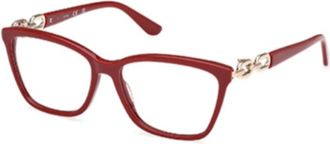 Guess Eckige optische Brille - - Accessories - unisex - Rot - 54 MM