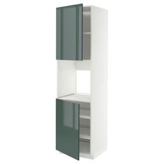 IKEA METOD Hochschr. f Ofen+2 Türen/Böden