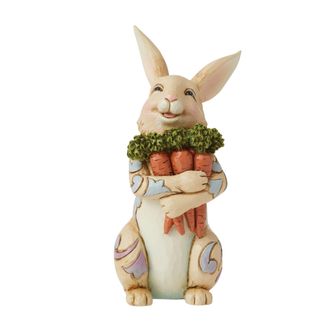 Enesco Heartwood Creek by Jim Shore Bunny with Carrots Figurine