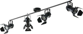 Lindby Lindby - Plafonnier à intensité variable Tilen en métal pour salon & salle à manger