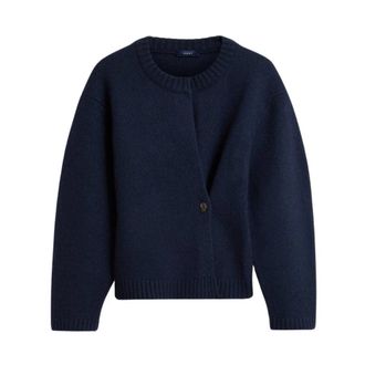 SOEUR Galileo Crossover Cardigan - - Knitwear - Damen - Blau - S