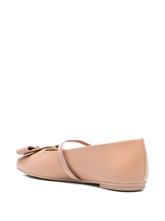 Ferragamo Vara Ballet Flat - Almond Pink