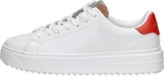 Guess Femme, Chaussures, Blanc, Taille: 39 EU Denesa 4 Baskets
