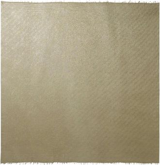 PESERICO Femme, Accessoires, Vert, Taille: ONE Size Cape Ombr&eacute;e Ray&eacute;e avec Lurex et Sequins