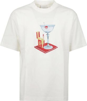 Dr&ocirc;le de Monsieur Homme, Tops, Blanc, Taille: M Cocktail T-Shirt