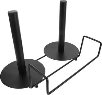 Aboofan Support Sac Plastique Mural Acier Inoxydable Distributeur Rouleau Économiseur Espace pour Supermarché et Commerce Organisateur Sac Épicerie et Accès R