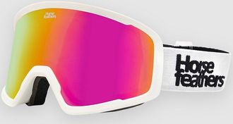 Horsefeathers Huck White white mirror pink