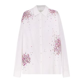 Dries Van Noten Femme, Blouses et Chemises, Blanc, Taille: 40 FR Oversized Shirt