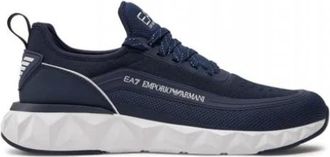 Emporio Armani Emporio Armani Ea7, Homme, Chaussures, Bleu, Taille: 40 2/3 EU Baskets X8X106 Xk262 R236