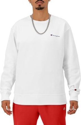 Champion Powerblend Maillot de surv&ecirc;tement, Petit Script Blanc, XXL Homme