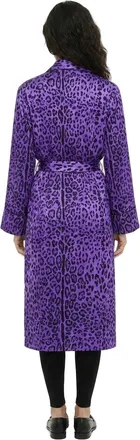 Dolce & Gabbana Womens Multicolor Silk Robe Clothing
