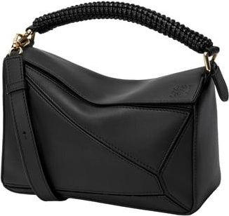Loewe Petit sac Puzzle en cuir de veau lisse et agneau nappa