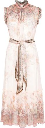 Zimmermann Femme, Robes, Rose, Taille: 36 FR Midi Dress