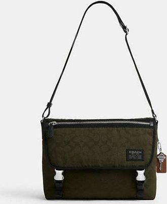 Coach Kuriertasche Aus Signature-Nylon