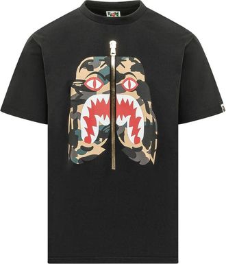 A Bathing Ape A Bathing Ape, Homme, Tops, Noir, Taille: XL 1ST Camo Tiger TEE M