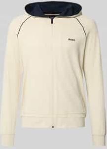 HUGO BOSS Regular Fit Sweatshirt aus Baumwoll-Mix
