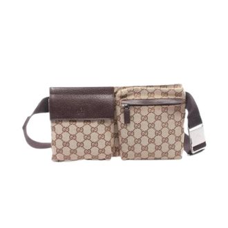 Gucci unisex, Pre-owned, Beige, Taille: ONE Size Pre-owned Toile sacs-gucci