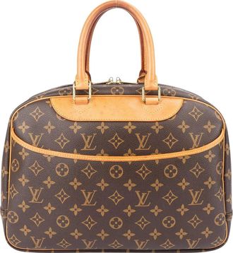 Louis Vuitton Crossbody Bags - Louis Vuitton Canvas Monogram Deauville Handbag - Gr. unisize - in Braun - für Damen