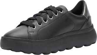 Geox Femme D Sphérique Ec4.1 B Basket, Black Gun, 39 EU