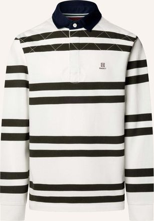 Hackett Poloshirt Heritage H Dbl Str Rby weiss