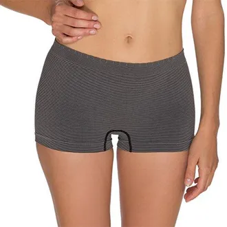 Billet Doux Lot de 2 Shorties, Zen Attitude 403111, 46/48, Noir/Noir/Gris, Femme