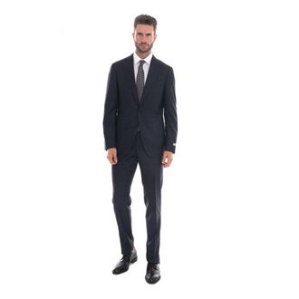 Canali 15280 Modern Cut Suit - - Suits - Herren - Blau - M