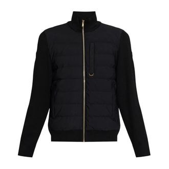 Moose Knuckles Gesteppter Cardigan - - Knitwear - Herren - Schwarzk - L