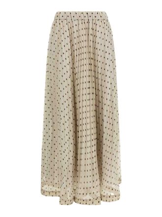 P.A.R.O.S.H. P. A.R. O.S. H. Jupe Midi - Beige