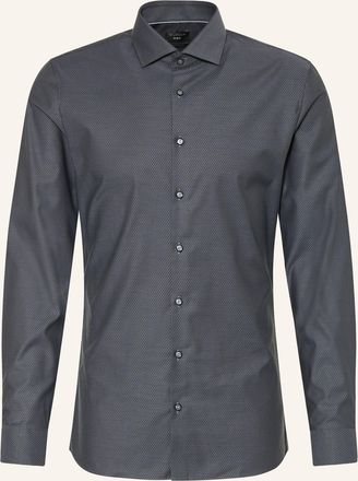 Olymp Hemd No. Six Super Slim grau