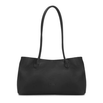 Kazar Ledertasche mit langen Henkeln - - Bags - Damen - Schwarzk - ONE SIZE